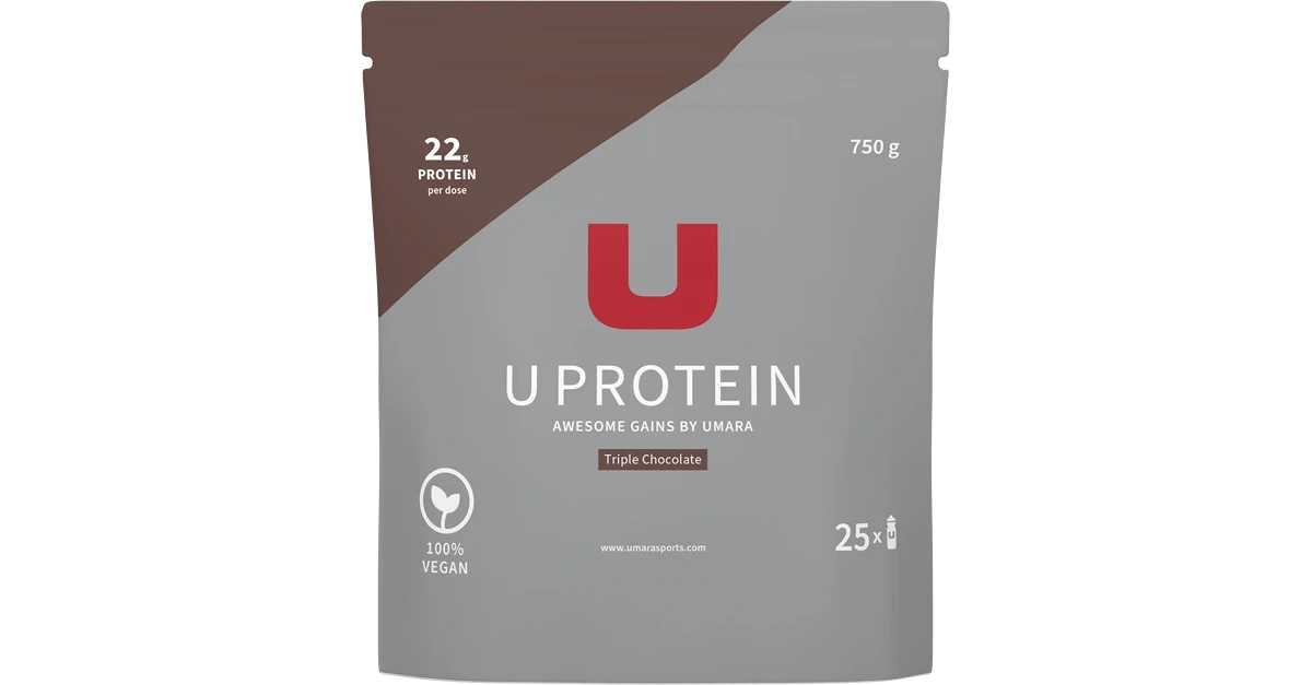 U Protein, Veganskt/vegetabiliskt fullvärdigt proteinpulver i goda ...